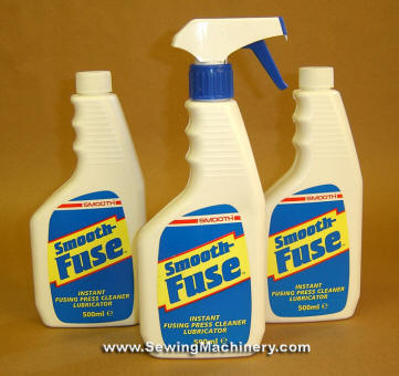 Smooth fuse fusing press cleaner & transfer press cleaner